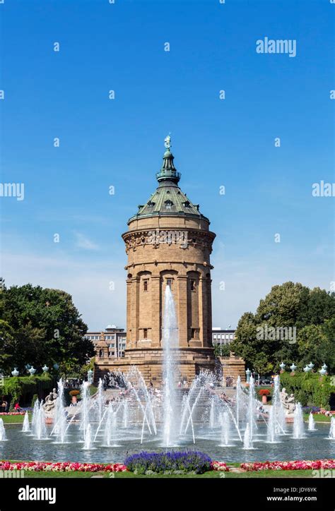 Mannheimer Wasserturm Fotos Und Bildmaterial In Hoher Auflösung Alamy
