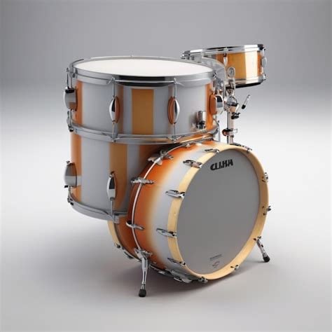 Premium Psd Bass Drum Psd On A White Background