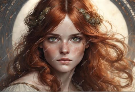 Premium Photo Fantasy Woman In Red Dress And Crown With A Fantasy Crown In Her Hand 3 D