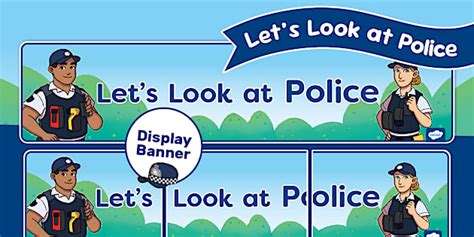 Lets Look At Police Banner