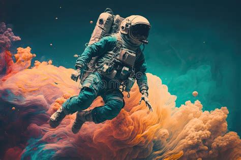 Floating In Space Abstract