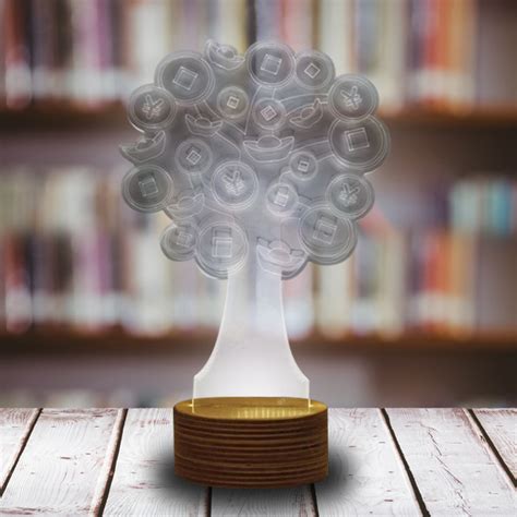 3d Led Light Tree Shaped Table Lamp Latestgadget