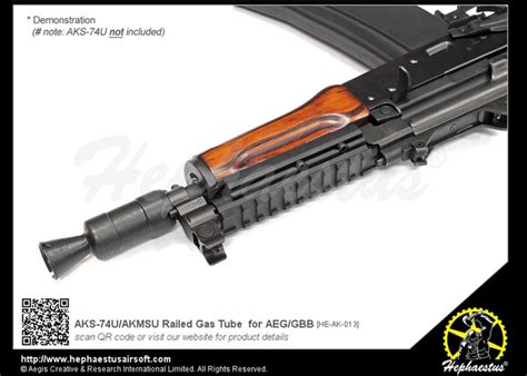 Hephaestus Aks 74u Railed Gas Tube Popular Airsoft Welcome To The
