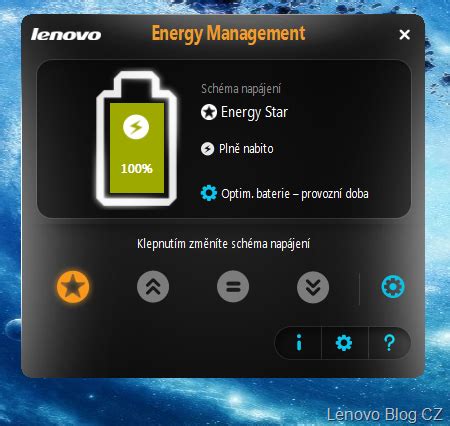 Energy Management Lenovo