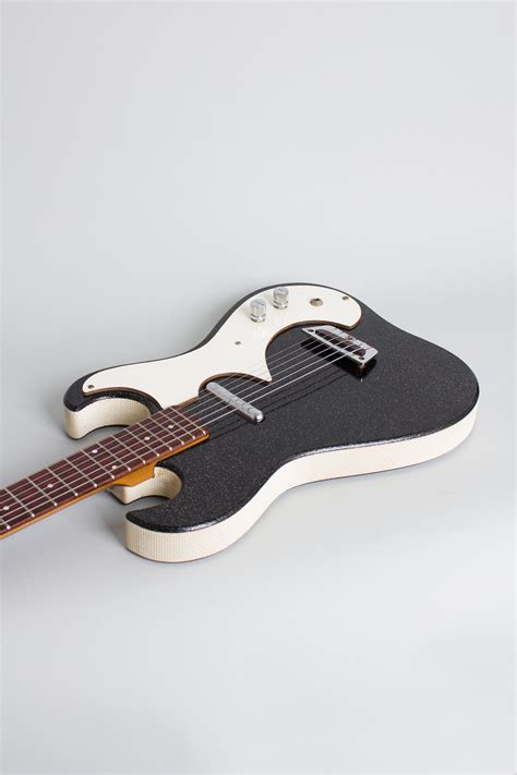 Silvertone Model 1448 Amp In Case Set Semi Hollow Electric Guitar Made By Danelectro 1963