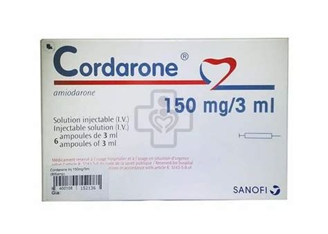 Cordarone Injection 3ml At ₹ 74vial Nagpur Id 2852299664462