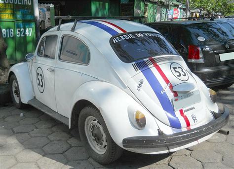 Registros Automotivos Do Cotidiano Vw Fusca Herbie