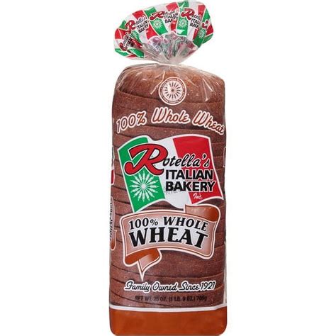 Rotellas 100 Whole Wheat Bread