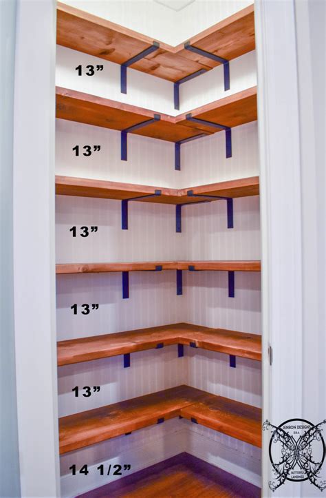 Diy Farmhouse Pantry Shelves Diy Pantry Shelves Farmhouse Pantry