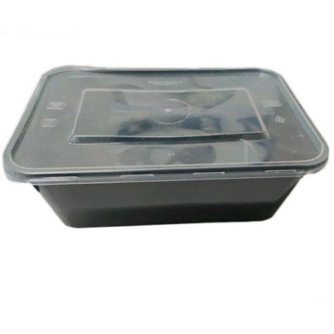 Rectangular Rectangle Food Packaging Container Disposable Size