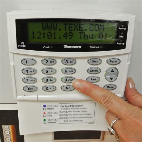 Intruder Alarm Control Panel At Benjamin Heinig Blog