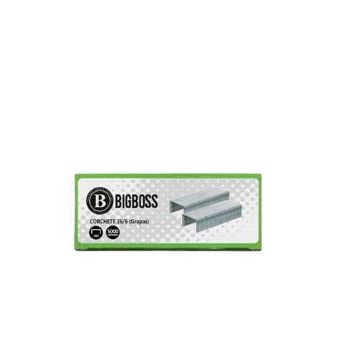 Corchetes Big Boss 5000u Esquina Blanca Spa Distribuidora De