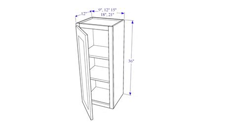 Shop Rta Trinity Onyx Black Shaker Wall Cabinet 1 Doorw1836tsblk