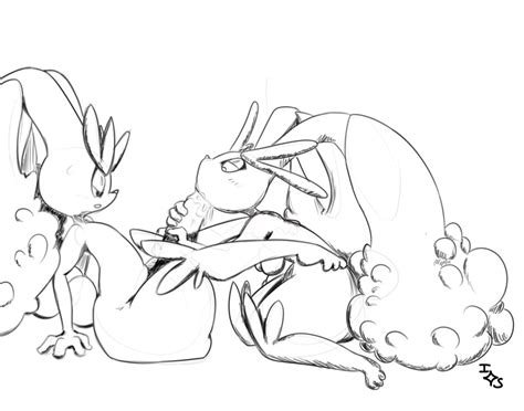 Rule 34 Fellatio Female Immortalstar Lopunny Male Nintendo Oral Penis Pokemon Pokemon Species