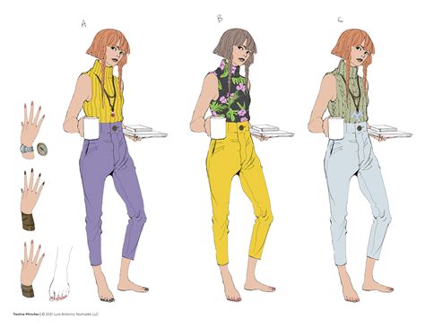 Art Of Boell Oyino Twelve Minutes Character Concepts