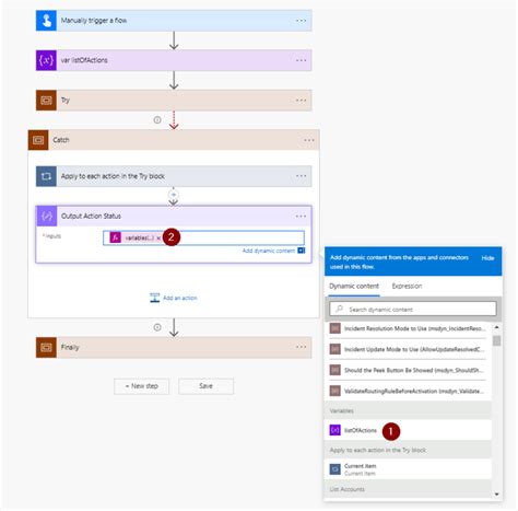 how to use try catch and finally scopes in power automate fredrik