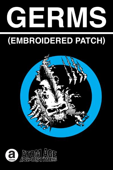 Germs Starwood Embroidered Patch Atom Age Industries