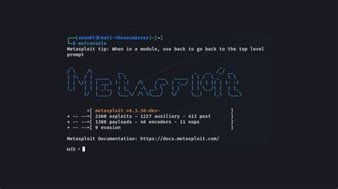 How To Upgrade Metasploit Framework On Kali Linux From Metasploit Repository Arun Kl
