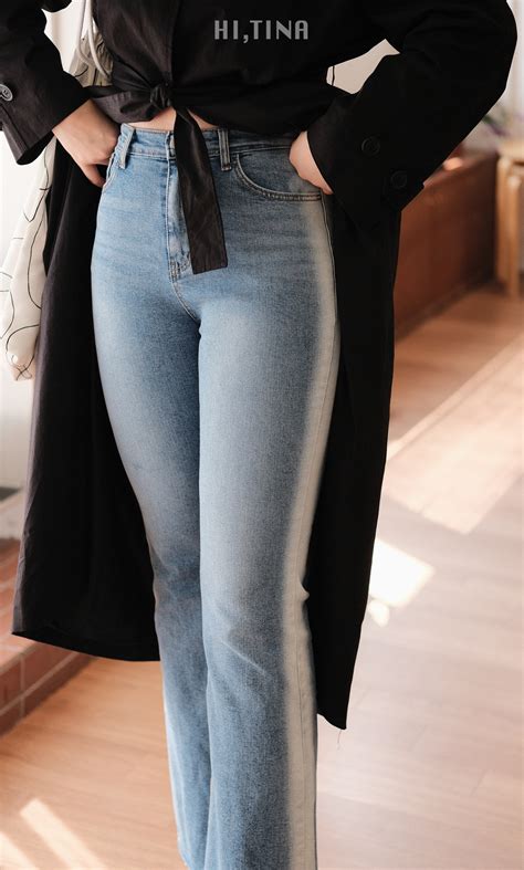 린느 부츠컷 스판데님