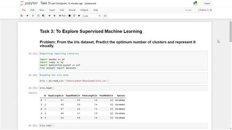 Ankur Kumar On Linkedin Thesparksfoundation Datascience Machinelearning Python
