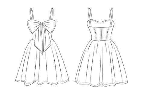 Vestido Dibujo