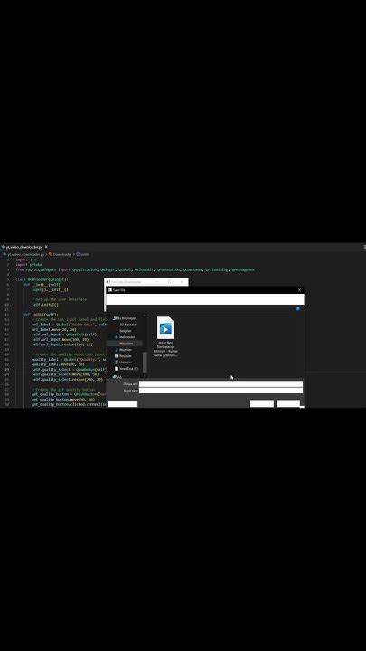 Python Pytube Video Downloader Basic Interface Youtube