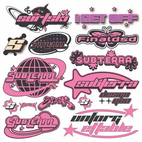 Available For Commission On Instagram 🚀 Custom Y2k Logo Design