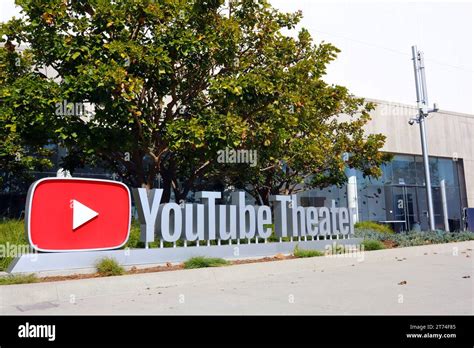 Youtube Theater Located Under The Same Structure That Houses Sofi