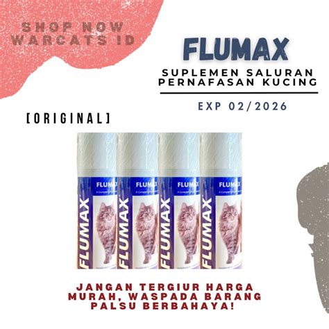 Vetplus Flumax Cat Cold Flu Supplement Repack Shopee Philippines