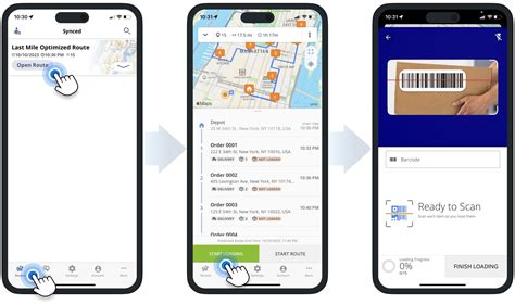 Load And Unload Orders On Delivery Routes With Barcode Scanner