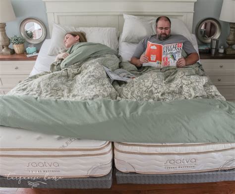 Sleeping In Separate Beds {saatva Mattress Review}