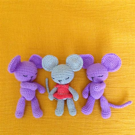 Sweet Sleepy Mouse Pattern By Olga Rodriguez Pattern Amigurumi Free