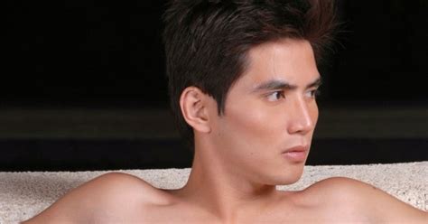 Man Central Andrew Miguel In Swimwear