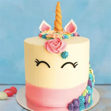 Unicorn Vanilla Cake
