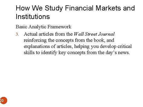 Chapter One Why Study Financial Markets And Institutions