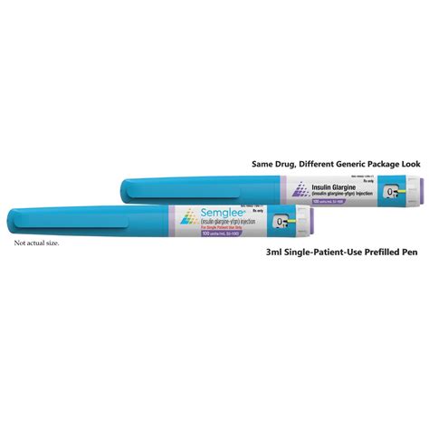 Generic Semglee Insulin Glargine Yfgn Injection 100 Unitsml
