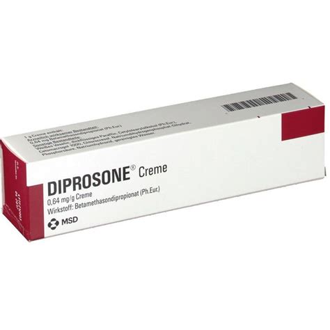 Diprosone® Creme 0 64 Mg G 50 G Mit Dem E Rezept Kaufen Shop Apotheke