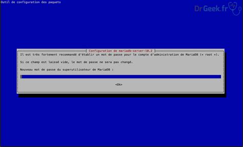 Etape 6 La Base De Données Mariadb Drgeekfr