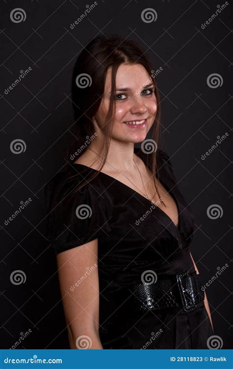 Retrato De Uma Rapariga Imagem De Stock Imagem De Caucasiano 28118823
