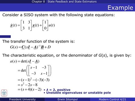 Ppt Homework 3 Transfer Function To State Space Powerpoint