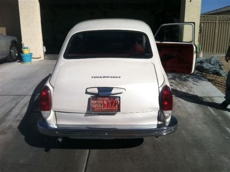 1972 Vw Fastback Type 3 It Runs Needs A Master Brake Cylinder Generator