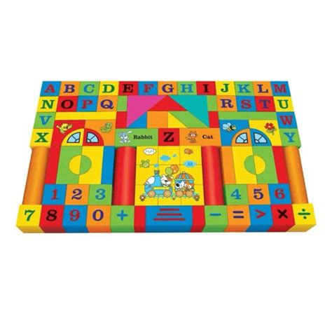 Toy Early Education Soft Blocks 93 Pc