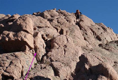 Mt Eolus And N Eolus Exposed Rock Climbing Rick Crandall