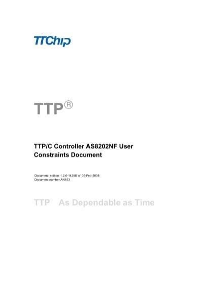 ttp as dependable as time tttech