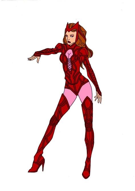 Scarlet Witch Redesign Scarlet Witch Scarlet Witch Marvel Scarlet
