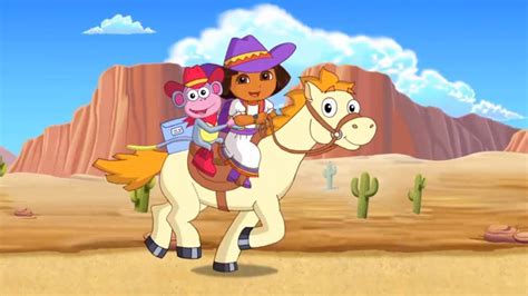 Dora And Boots Riding With Pinto By Mimimeriem On Deviantart
