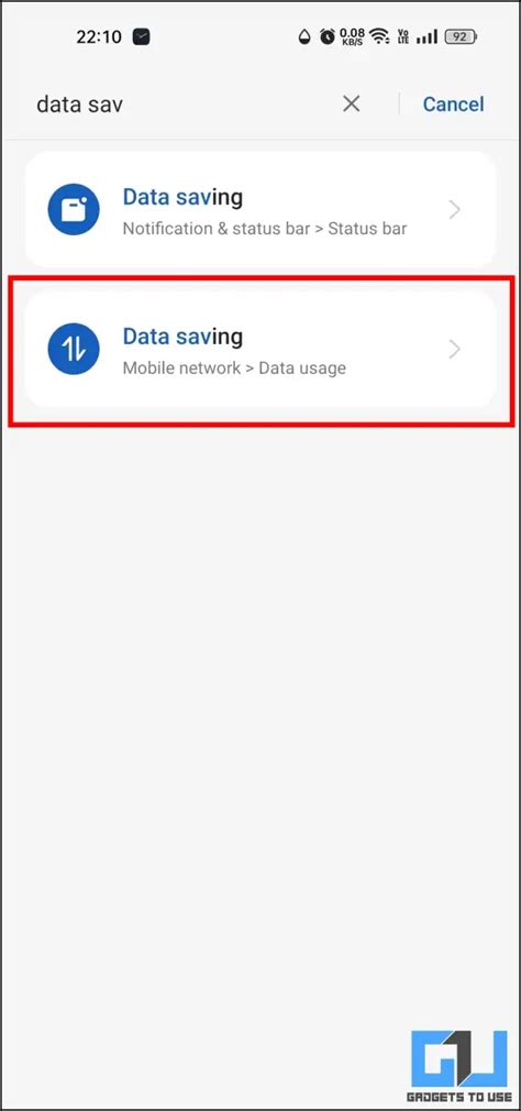 How To Allow Unrestricted Data To Apps In Data Saver Mode Kowatek