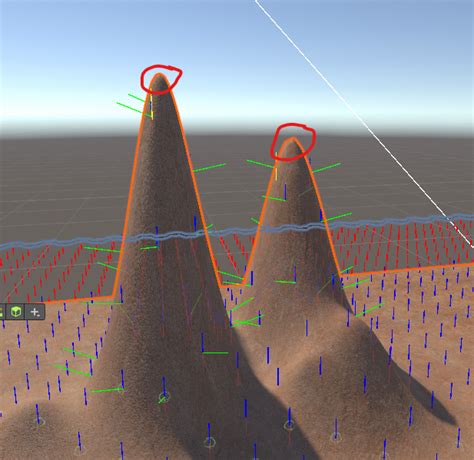 Raycast Up Slope To Find The Peak In The Terrain Questions Answers Unity Discussions