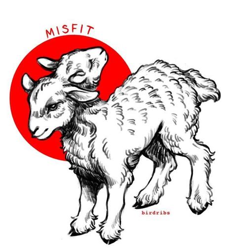 Two Headed Lamb Redraw Artwork 2019