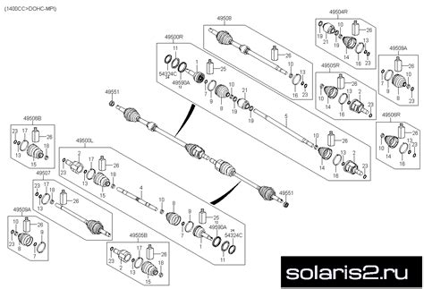 Шрус на Солярис 2 HCR | Hyundai Solaris 2 клуб